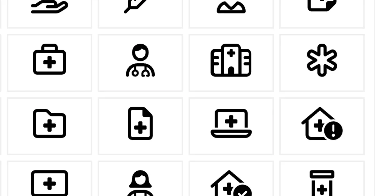 New Icon Library | Health Sciences Enterprise CMS